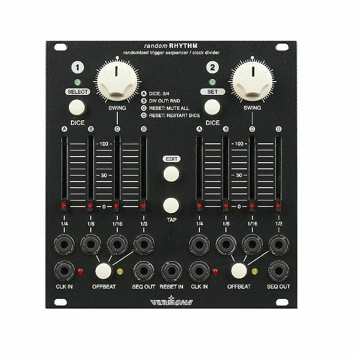 Vermona randomRHYTHM Random-Based Dual-Channel Trigger | Reverb