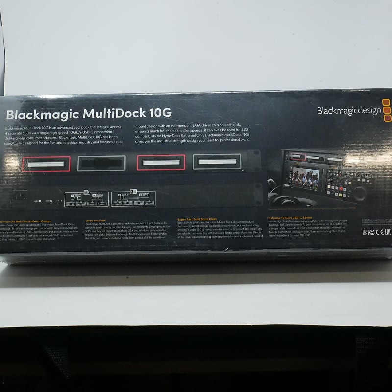 Blackmagic Desig MultiDock 10G | Reverb
