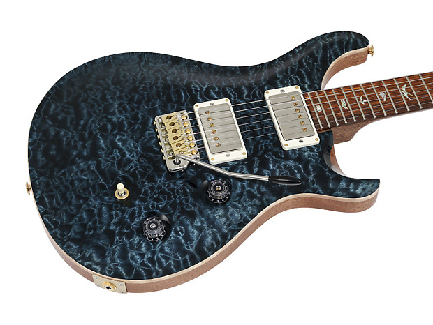PRS Wood Library Custom 24 Quilted Maple Slate | Reverb