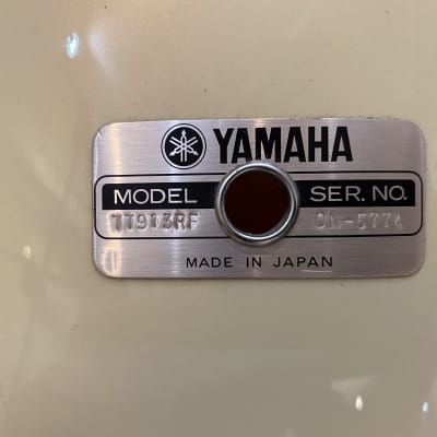 Yamaha Recording Custom Drums 4-piece 1988 White, Black | Reverb