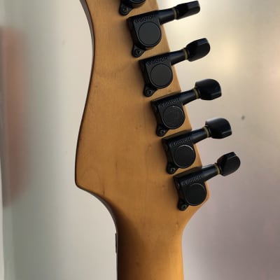 1991 MIJ Fernandes FR-65, Tilt Back Headstock, Contoured | Reverb