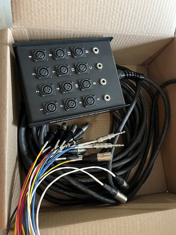 StageMASTER Pro Co StageMASTER Snake 12x4 50 ft. pro audio | Reverb