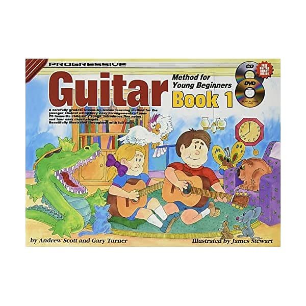 Progressive Guitar Method for Young Beginners: Book 1 Scott, | Reverb