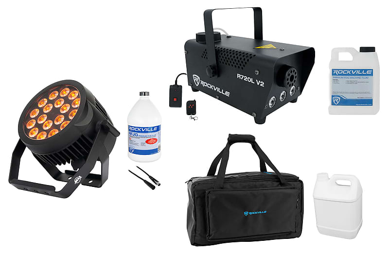 American DJ 18P HEX IP Outdoor RGBAW+UV LED DMX Par Can Wash | Reverb