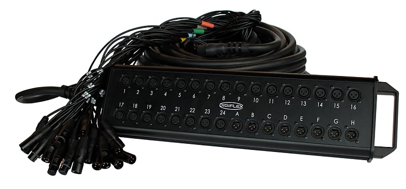 Digiflex HE24-8X-150 150' ft feet 24 x In XLR 8 x Return | Reverb