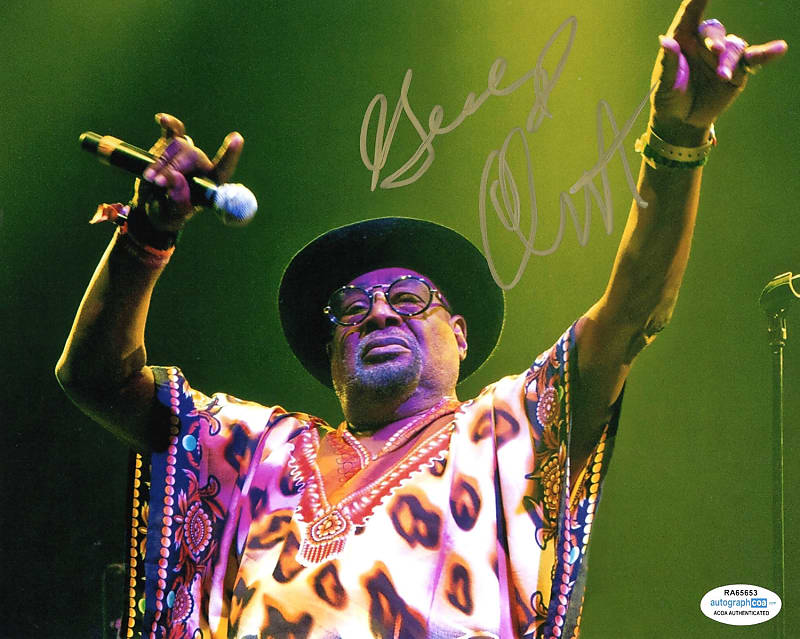 George Clinton P-Funk Autographed Signed 8x10 Photo ACOA | Reverb