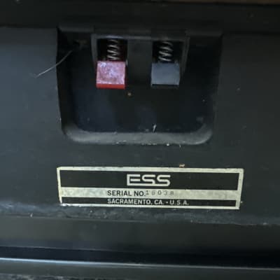 ESS AMT 1D Air Motion Transformer System Speaker | Reverb