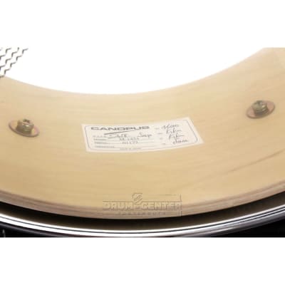 Canopus 'The Maple' Snare Drum 14x5.5 Natural Oil w/Cast | Reverb