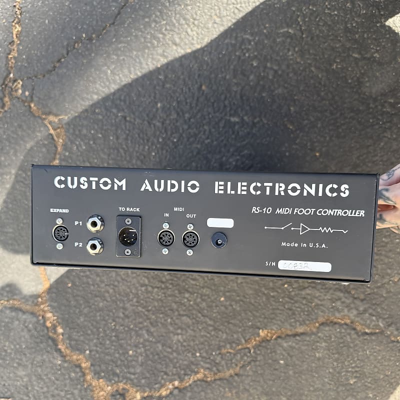 Custom Audio Electronics RS-10 Midi Foot Controller | Reverb