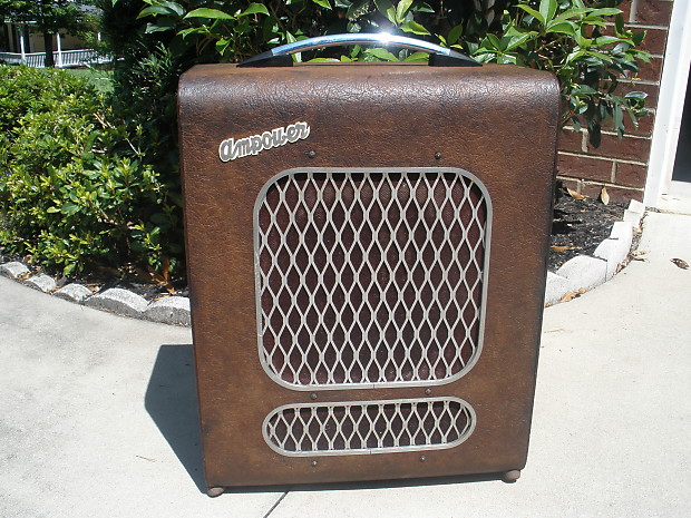 Vintage 1950? Ampower Model 80 Tube Combo - Brown | Reverb UK