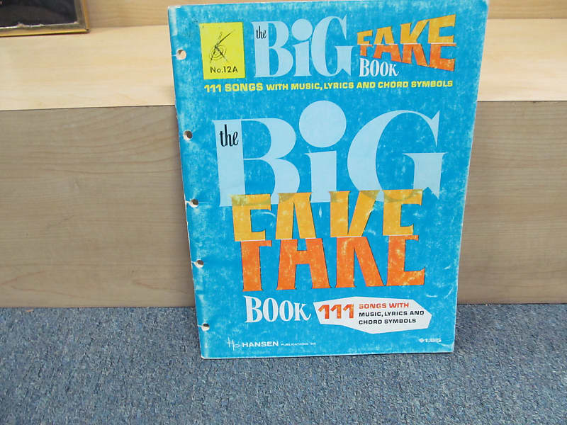 Hansen The Big Fake Book 111 Songs Songbook | Reverb