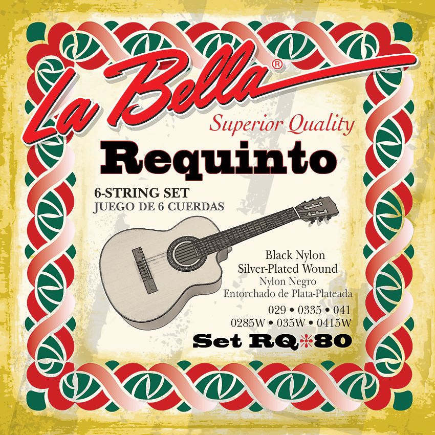 La Bella RQ80 Black Nylon Requinto Strings | Reverb Deutschland