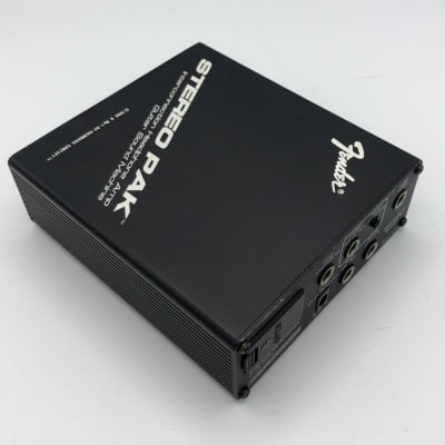 Fender STEREO PAK Interconnection Headphone Amp Guitar Sound | Reverb