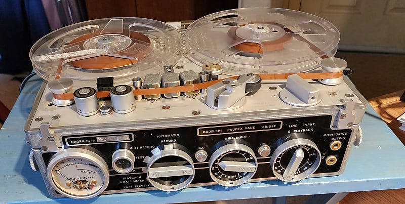 Nagra III - Silver | Reverb