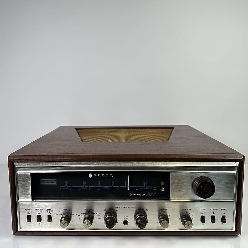 HH Scott Stereomaster 340-B Tube Stereo Receiver | Reverb