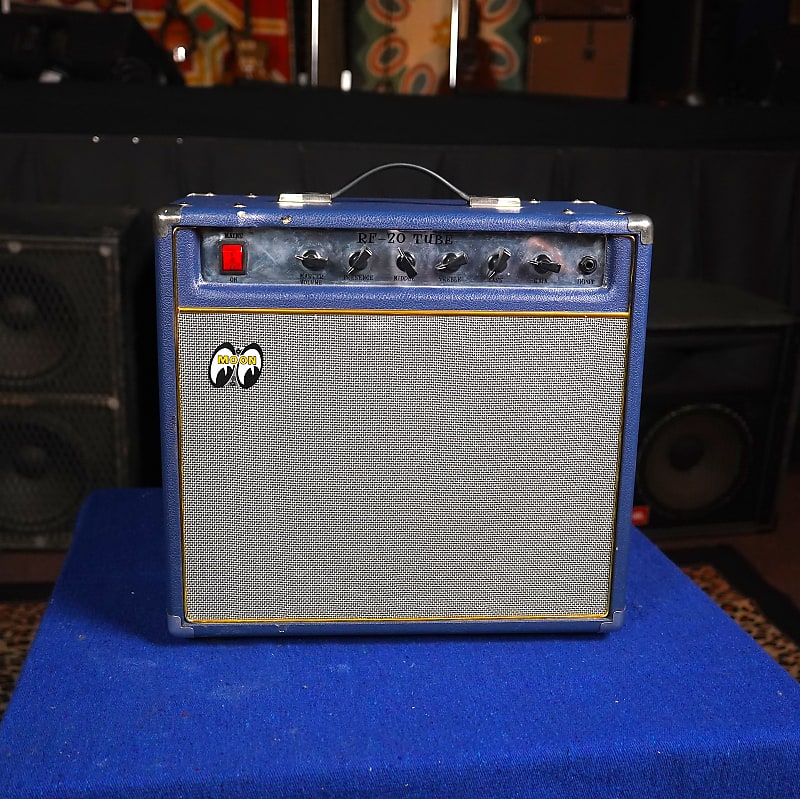 Moon Amp Circa 1990's Blue | Reverb
