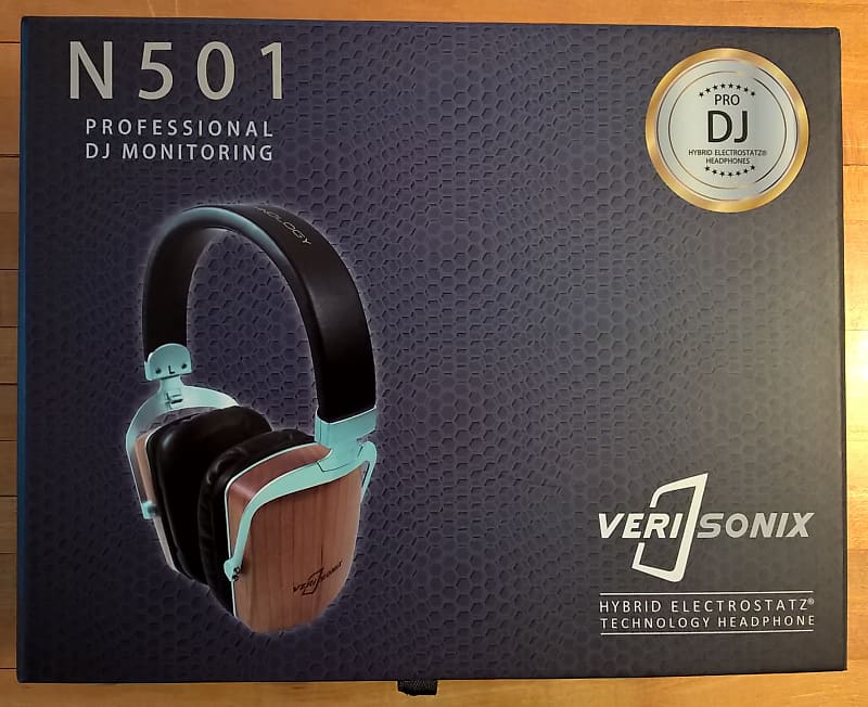 Verisonix N501 Professional DJ Monitoring Headphones w/ Case | Reverb