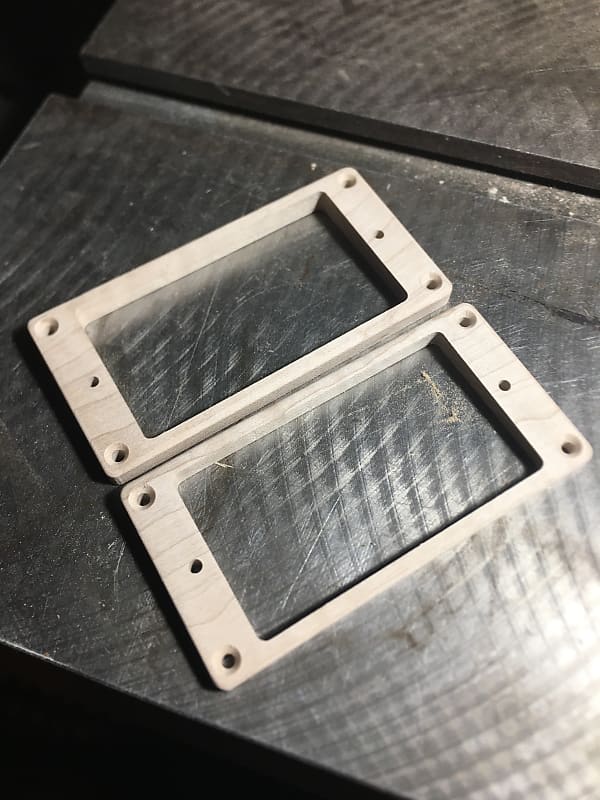 Guilford AA Flame Maple Pickup Ring Set - fits PRS HBII SE | Reverb