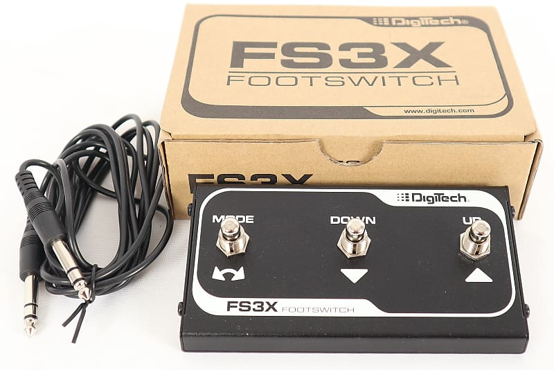 Digitech FS3X 3-Button Footswitch for JamMan Trio Expression | Reverb