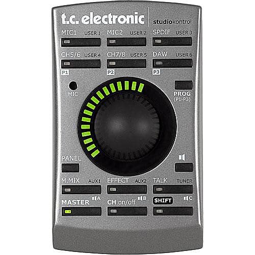TC Electronic t.c. electronic studio kontrol Remote silver | Reverb