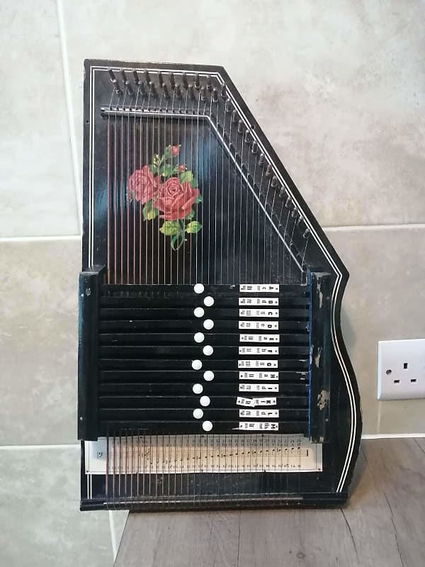 Vintage East German (Hopf Factory) Rosen Auto Harp Gloss | Reverb UK