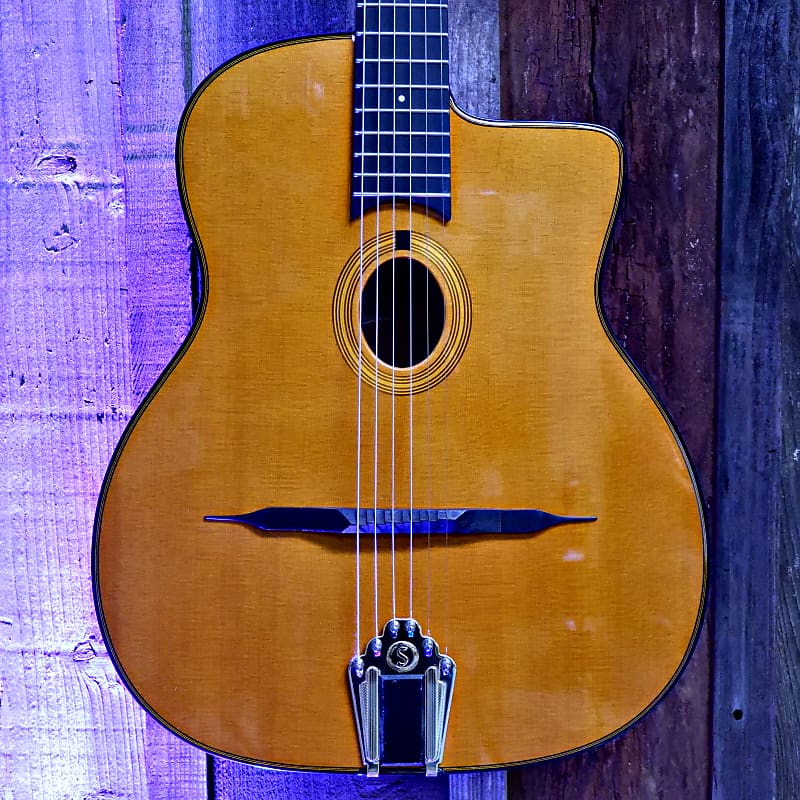 Gitane DG-255 Petite Bouche Gypsy Jazz Guitar - Natural w/ | Reverb