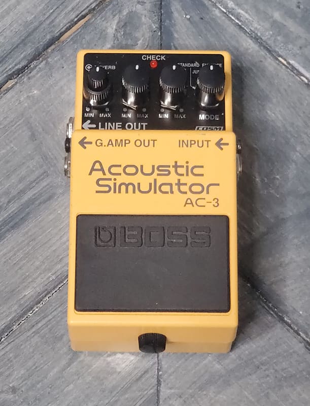 Used Boss AC-3 Acoustic Simulator Effect Pedal | Reverb