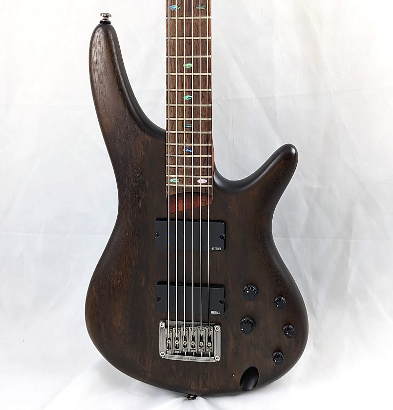 Ibanez SRC6-WNF 6-String 30" Short Scale Bass / Baritone | Reverb