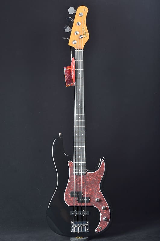 Tagima TW Series TW-65 - Black with Tortoiseshell Pickguard | Reverb