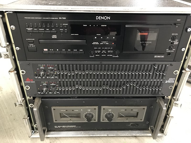 ATA Star 8-space rack flight case including gear, cabling, | Reverb