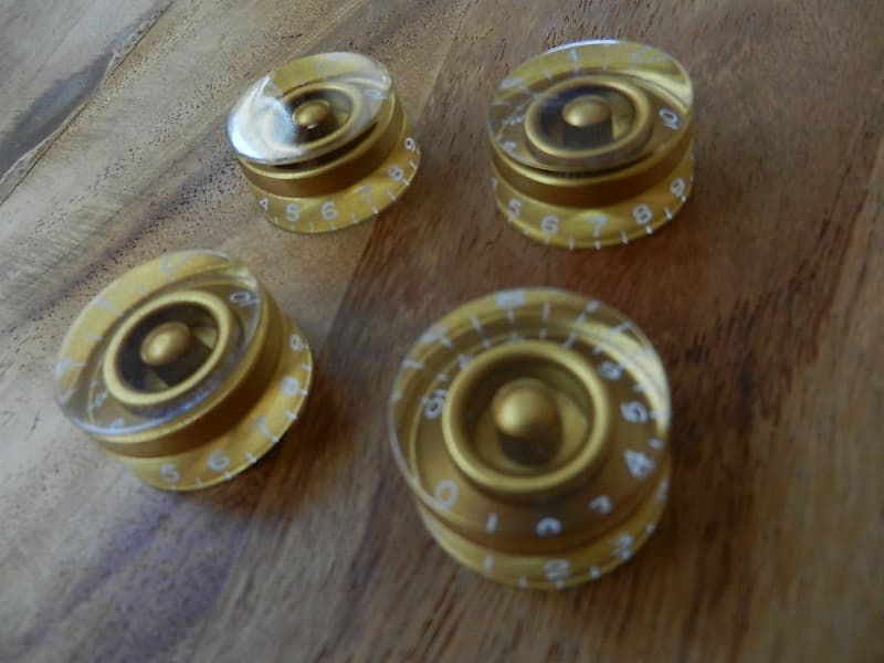 2007 Gibson Custom Shop R4 Gold Speed Knobs | Reverb