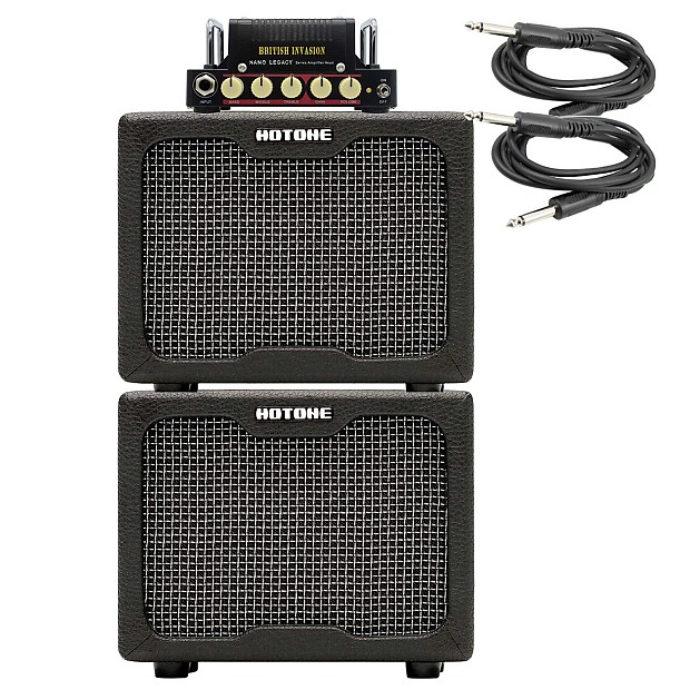 (2) Hotone NLC-1 Nano Legacy 4.5" Cabinets w British Invasion | Reverb