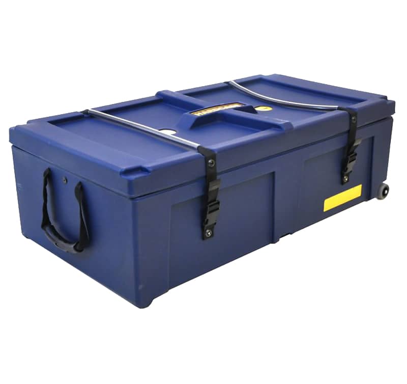 Hardcase HNP36WDB 36" Hardware Case With Wheels Dark Blue | Reverb
