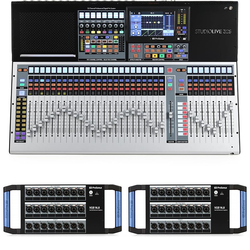 PreSonus StudioLive 32S 32-channel Digital Mixer and Dual 16 | Reverb