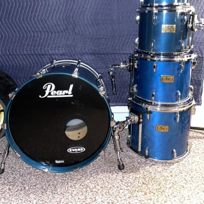 Used Pearl Masters Retrospec 5pc in White Marine Pearl | Reverb