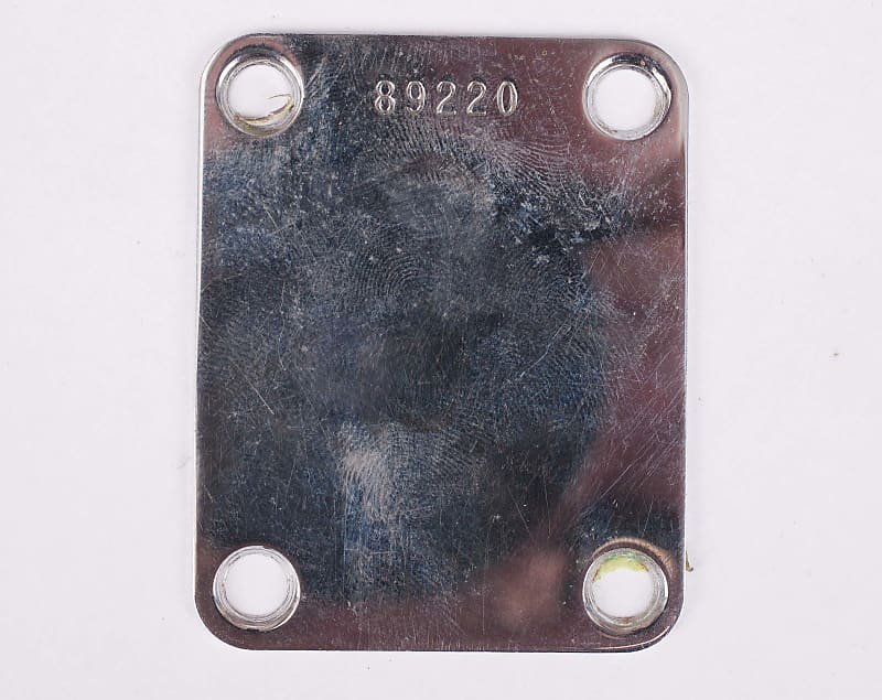 Fender Telecaster Stratocaster Neck Plate 89XXX 1962 | Reverb