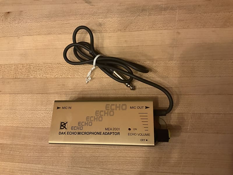 Dak Echo Microphone Adapter MEA 2001 Gold | Reverb