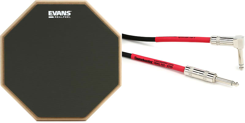 Evans RealFeel 2-Sided Pad - 12 inch Bundle with Pro Co | Reverb