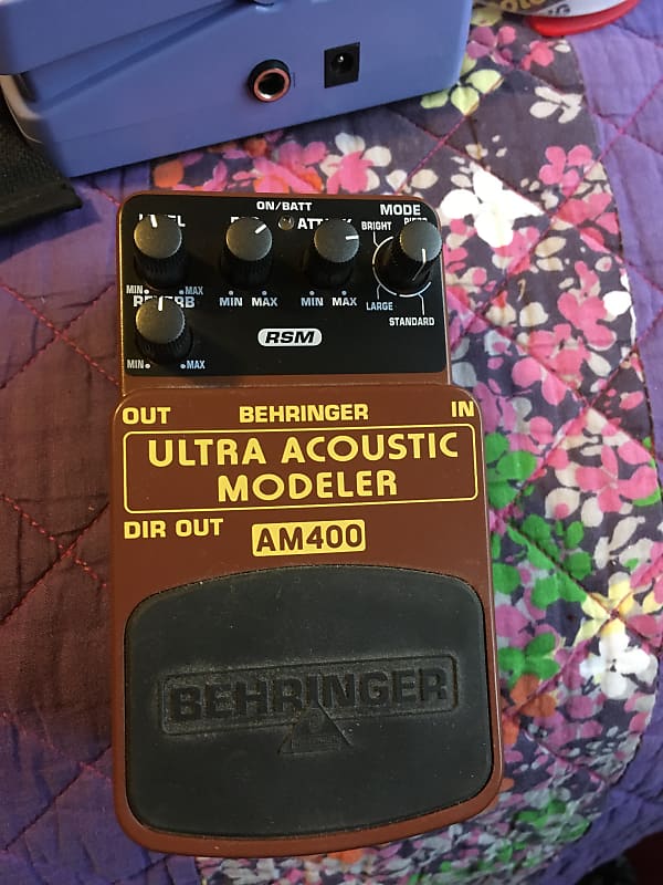 Behringer AM 400 Ultra Acoustic Modeler Brown | Reverb
