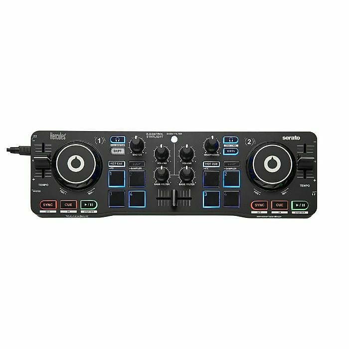 Hercules DJControl Starlight 2-Deck DJ Controller With | Reverb UK
