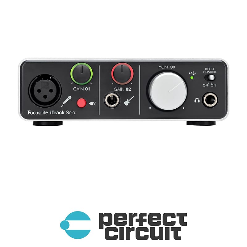Focusrite iTrack Solo iOS Interface - Lightning | Reverb Australia