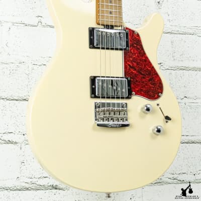 Sterling Music Man James Valentine JV60 Trans Buttermilk | Reverb