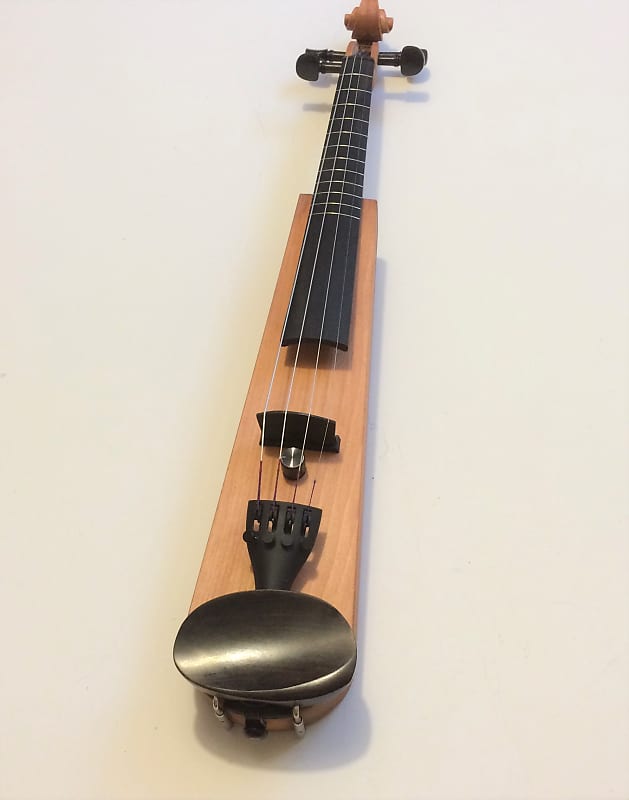 Violin. Semi acoustic / Electric travel fiddle, with frets. | Reverb