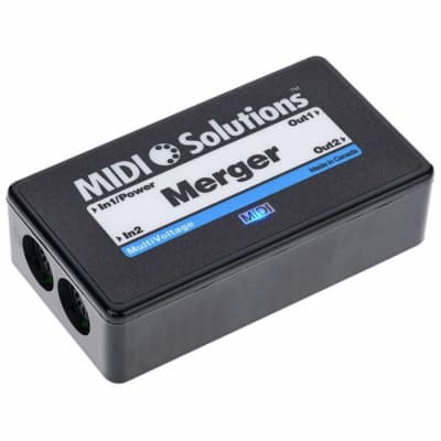 MIDI Solutions Merger V2 2-Input MIDI Merger | Reverb UK
