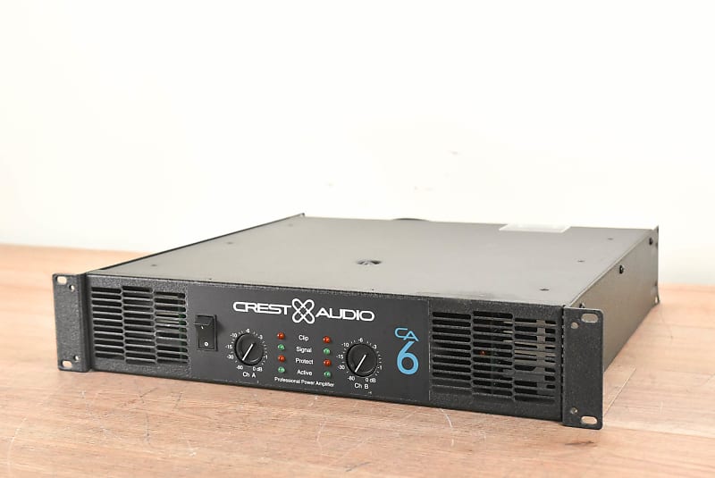 Crest Audio CA6 2-Channel Power Amplifier CG002KC | Reverb Canada