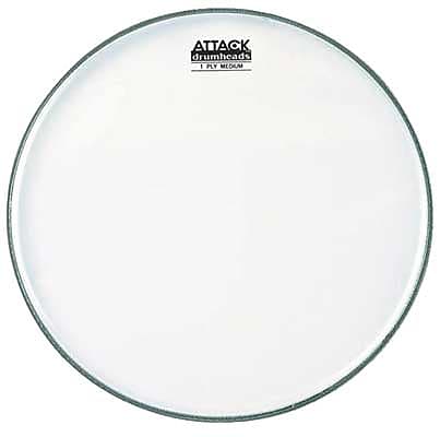 Attack 1-Ply Medium Coated Drum Head - 14 inch | Reverb