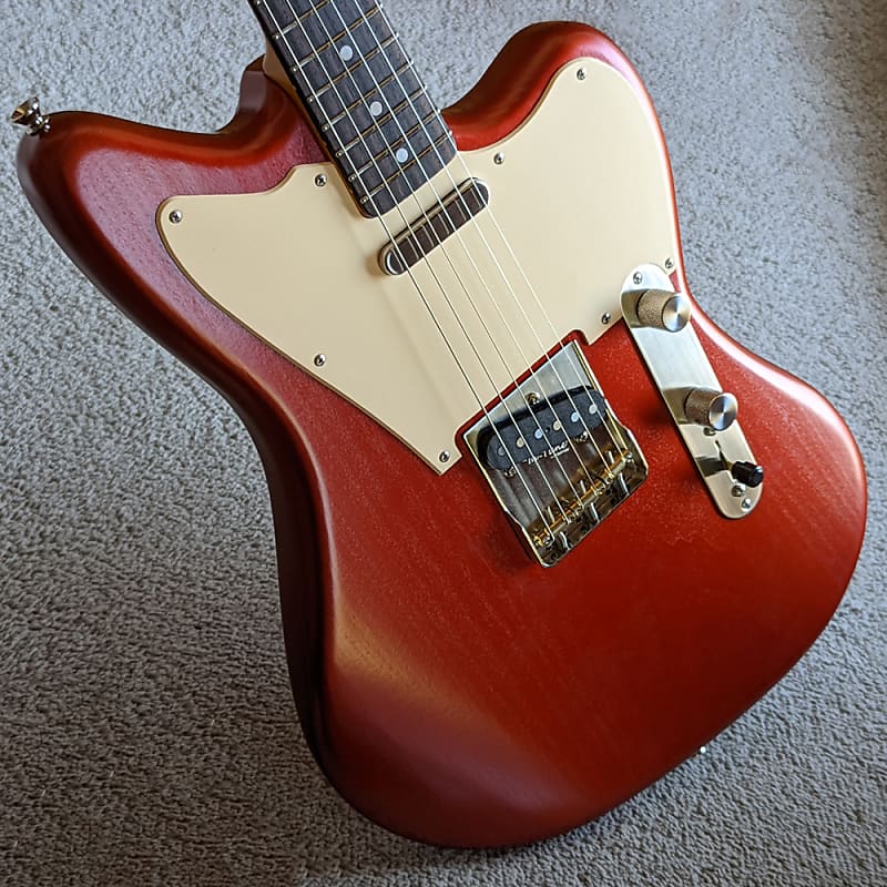 Conway Guitars Telemaster Jazzcaster 2021 Burnt | Reverb Australia