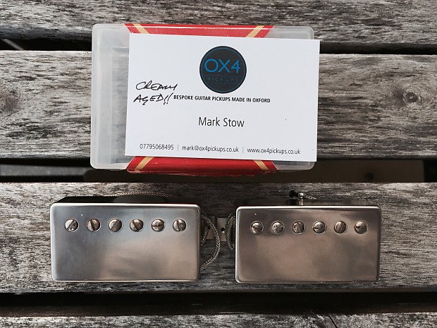 OX4 Pickups PAF 2015 Double Cream, Aged. Unpotted. | Reverb