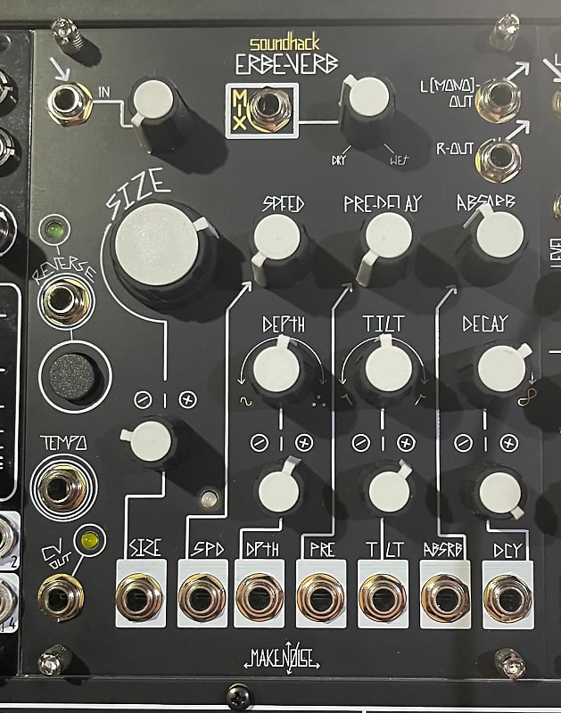 Make Noise Erbe-Verb Black and Gold | Reverb