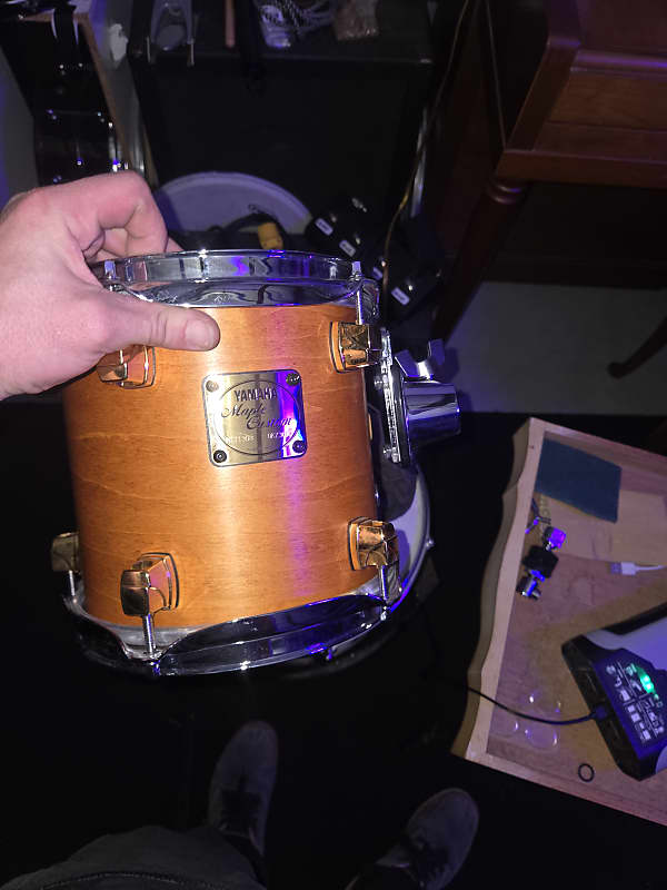 Yamaha Mint Yamaha Maple Custom 8-Inch Tom MTT1308 with Rare | Reverb